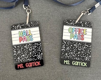Hall Passes - Etsy