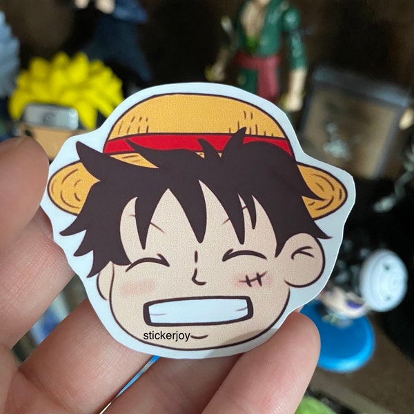 Monkey D Luffy Stickers - Etsy UK