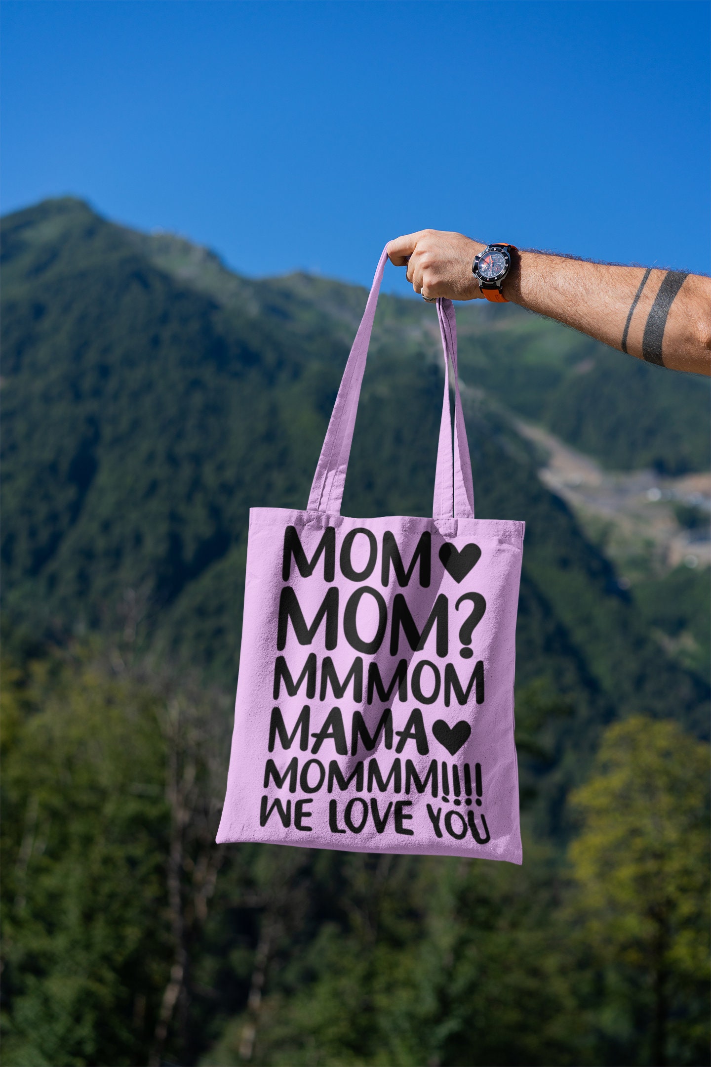 Mom Mmmom Mama Mommm We Love You, Cricut or Silhouette Cut Print,dxf ...