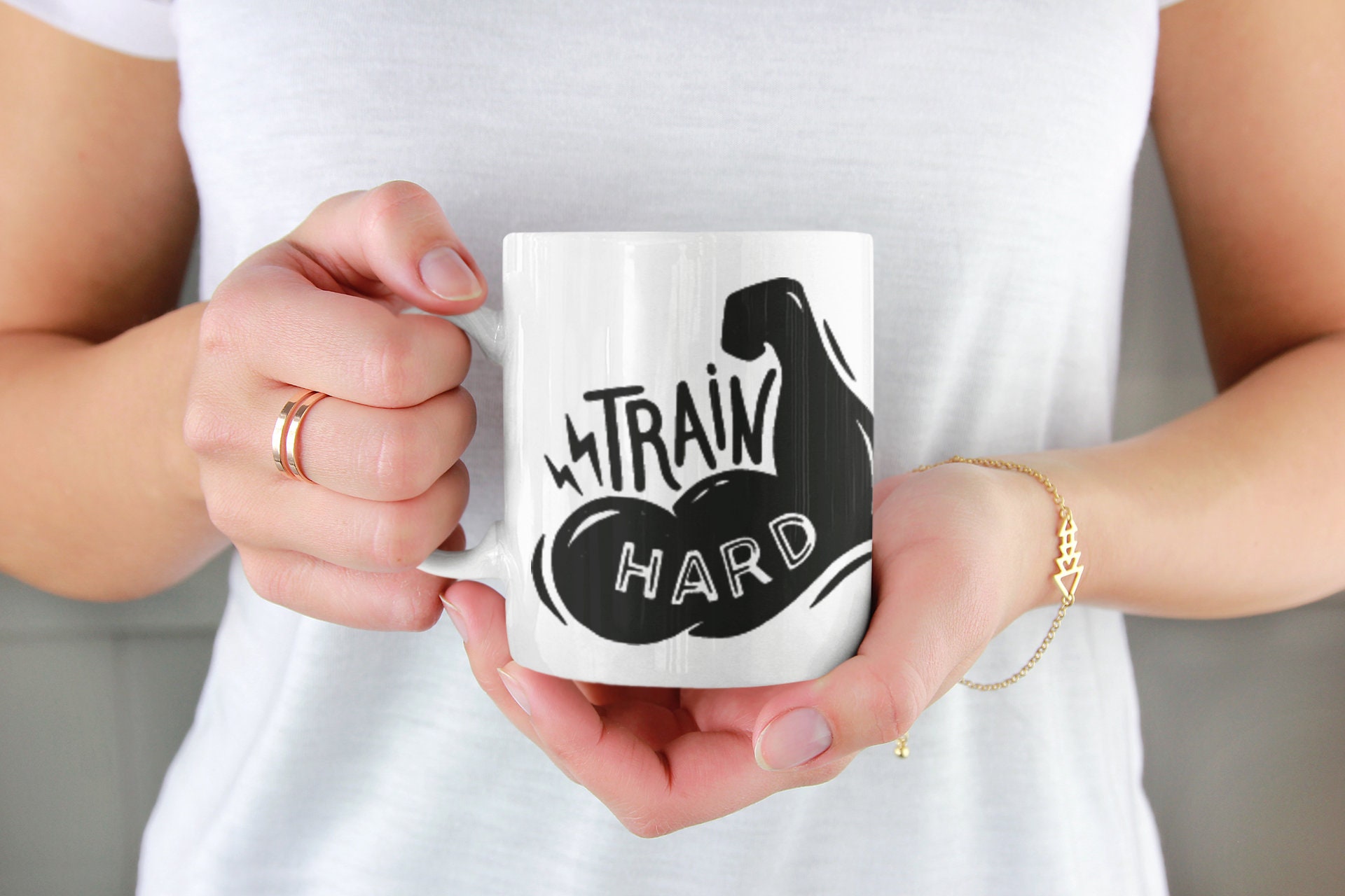 Train Hard, Exercise Svg, Fitness Clipart, Cut Files for Cricut ...