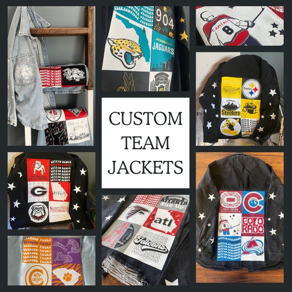 Team Jacket - Etsy