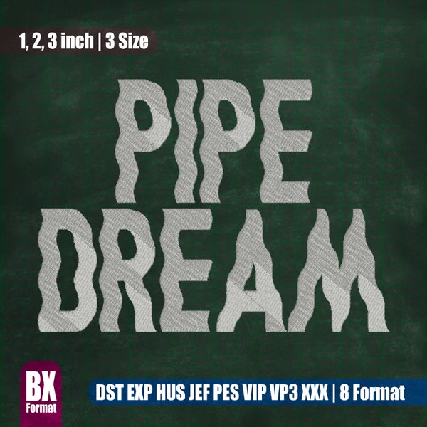 Pipe Dream Font - Etsy
