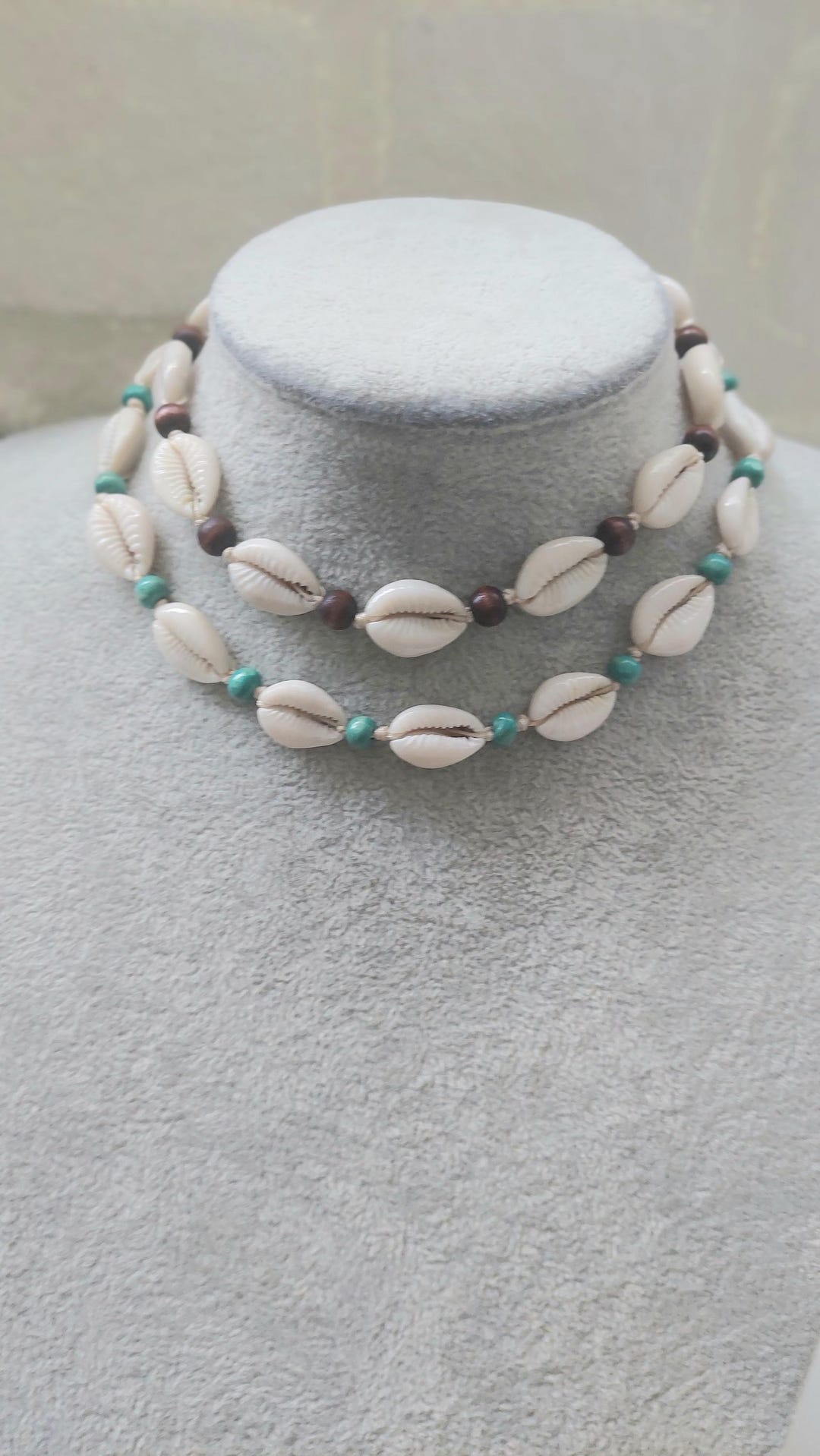 Cowrie Shell Choker, Boho Summer Beach Jewelry, Boho Chic, Natural Shell Necklace, Cowrie ...