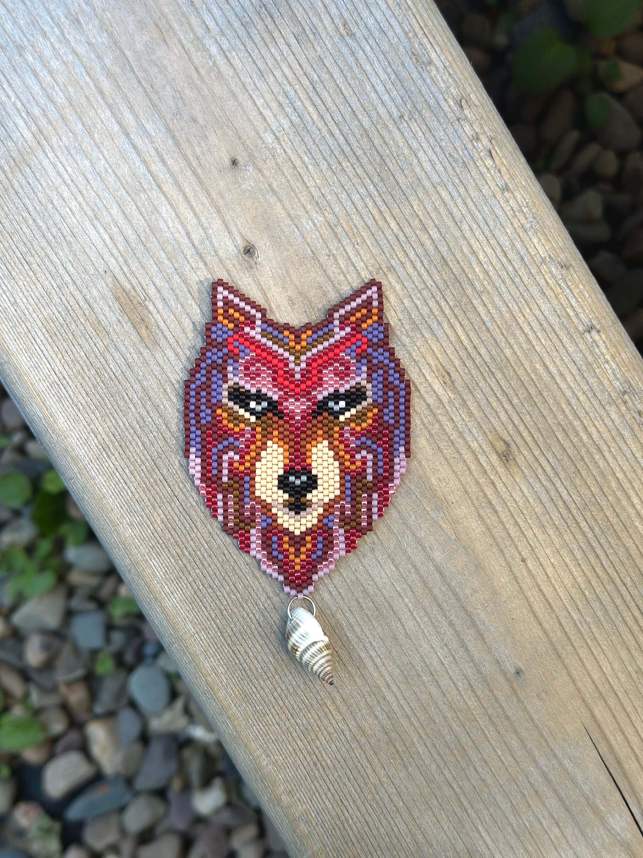 Animal Beading Patterns Brick Stitch Wolf Beaded Owl - Etsy