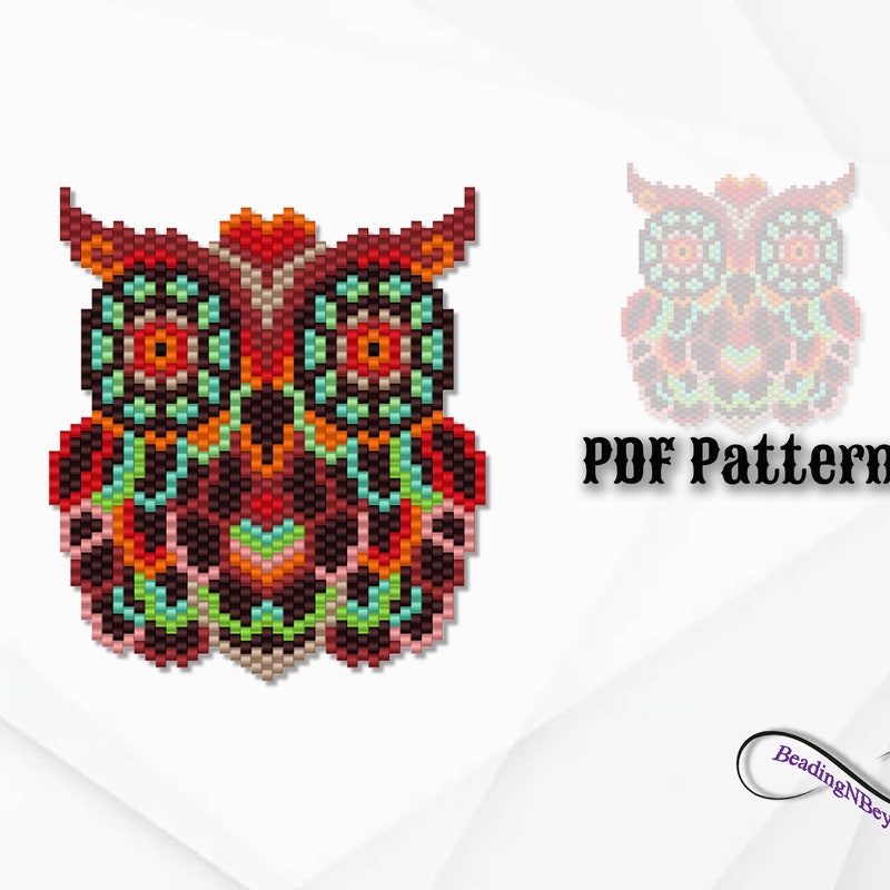 Beaded Owl - Etsy