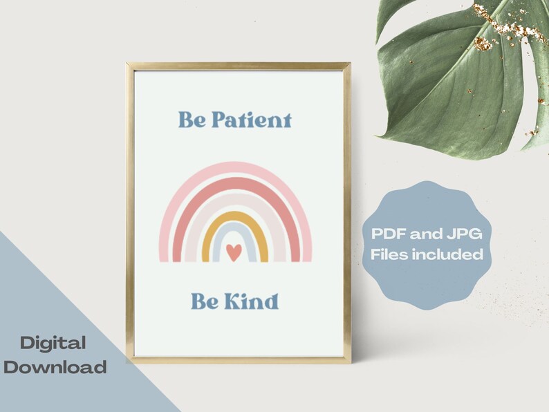 Printable Calming Wall Art Prints- Classroom Decor- Set of 4 ...