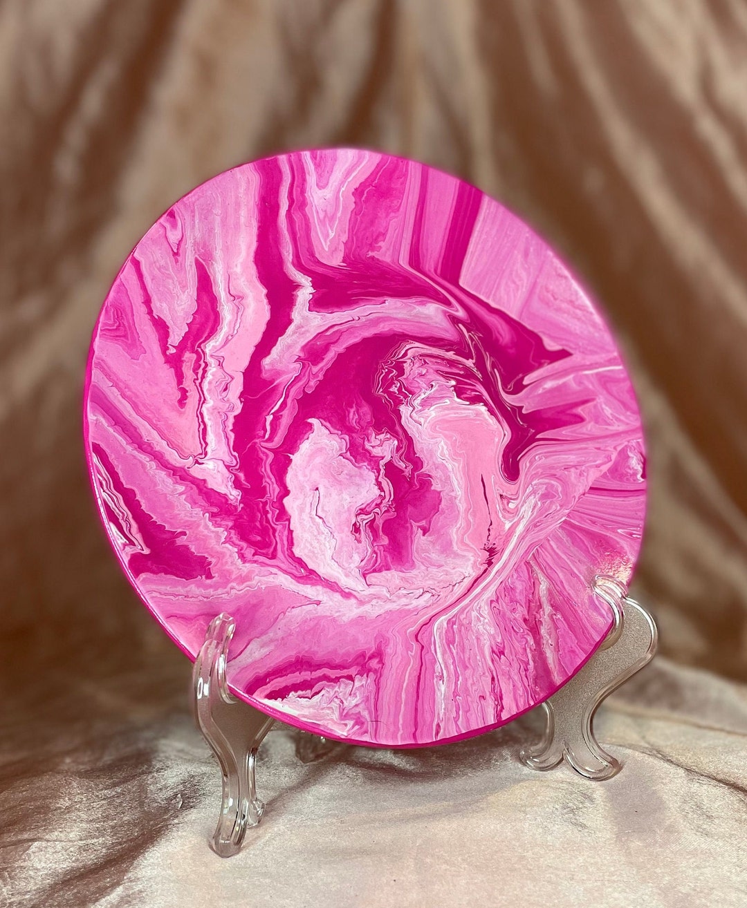 Trippy Tray: Strawberry Milkshake / Jewelry Dish / Jewelry Tray ...