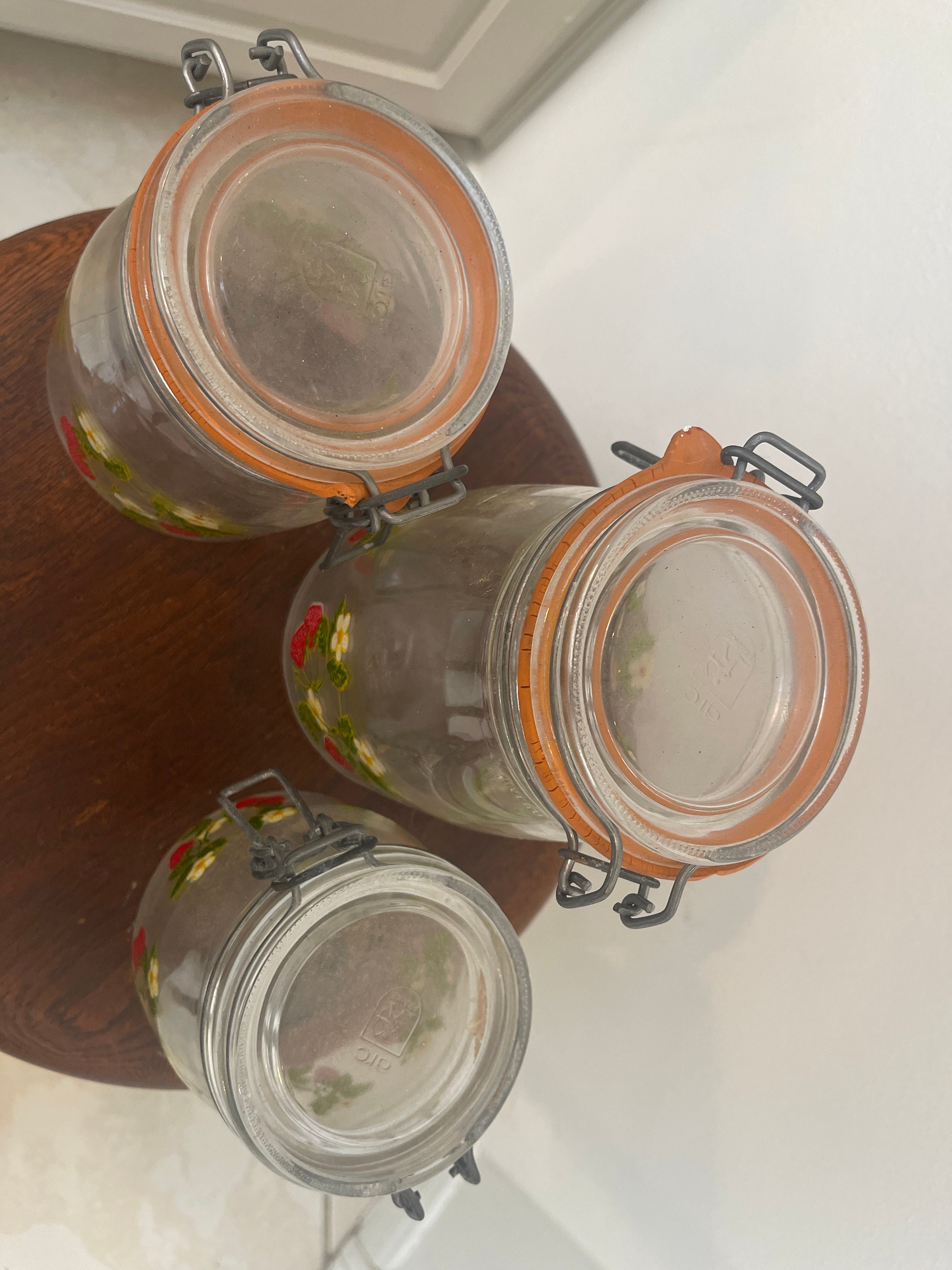 Vintage Strawberry Jars - Etsy