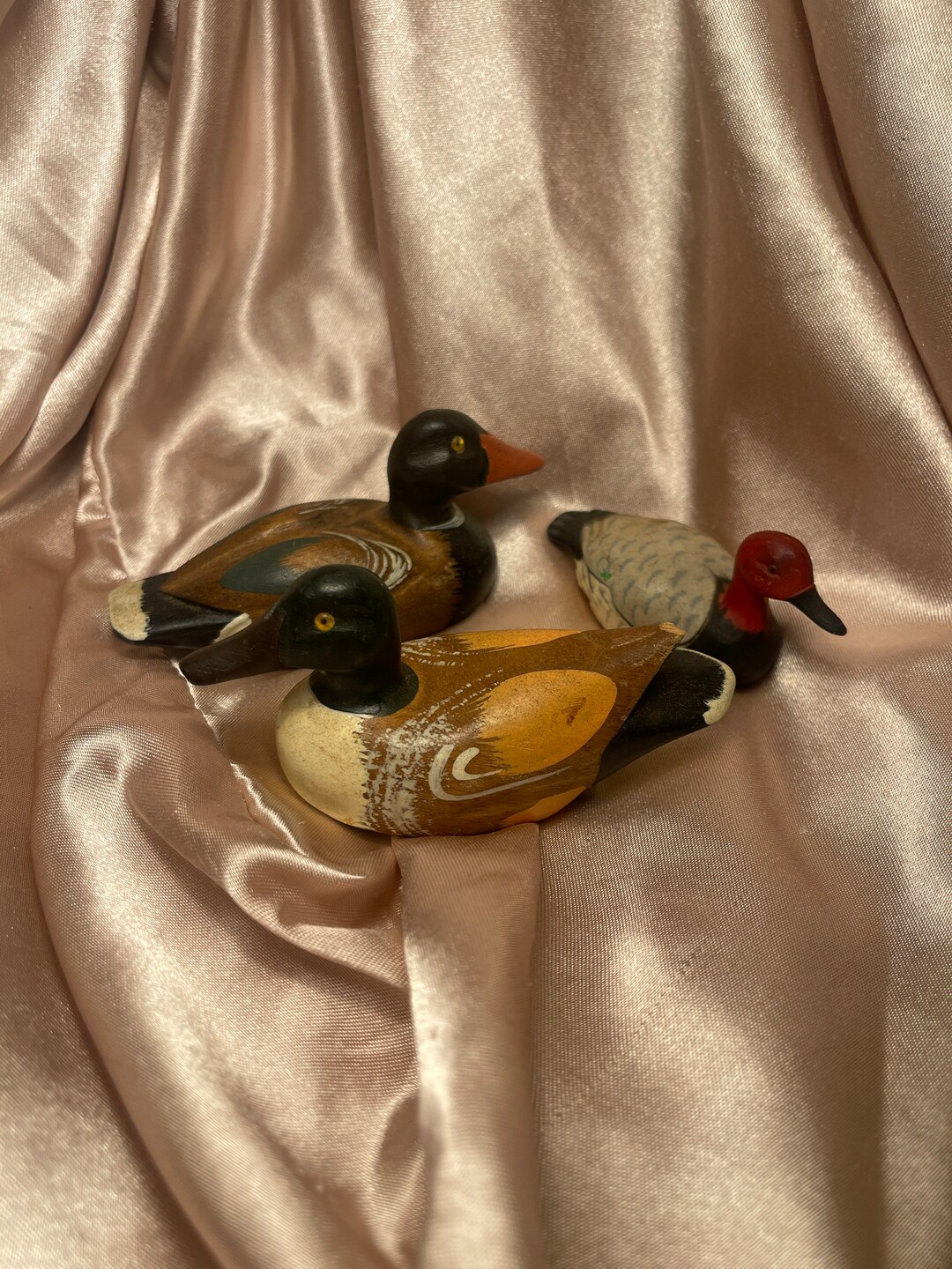 ROC Era Hand Painted Ducks - Etsy