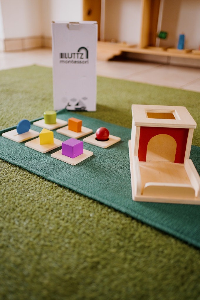 Montessori Object Permanence Box 6-in-1 Wooden Toys for Baby - Etsy UK