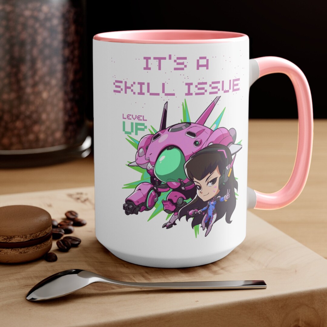 Dva Mug, Overwatch 2, I Play to Win, Gamer Girl, Anime Girl - Etsy