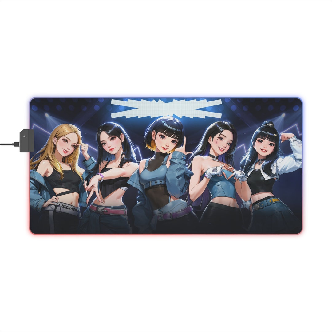 Le Sserafim X Overwatch LED Gaming Mouse Pad - Etsy UK