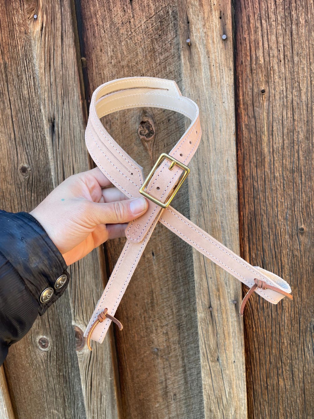 Split Ear Headstall Bridle Handmade With Veg Tan Leather With Brass ...
