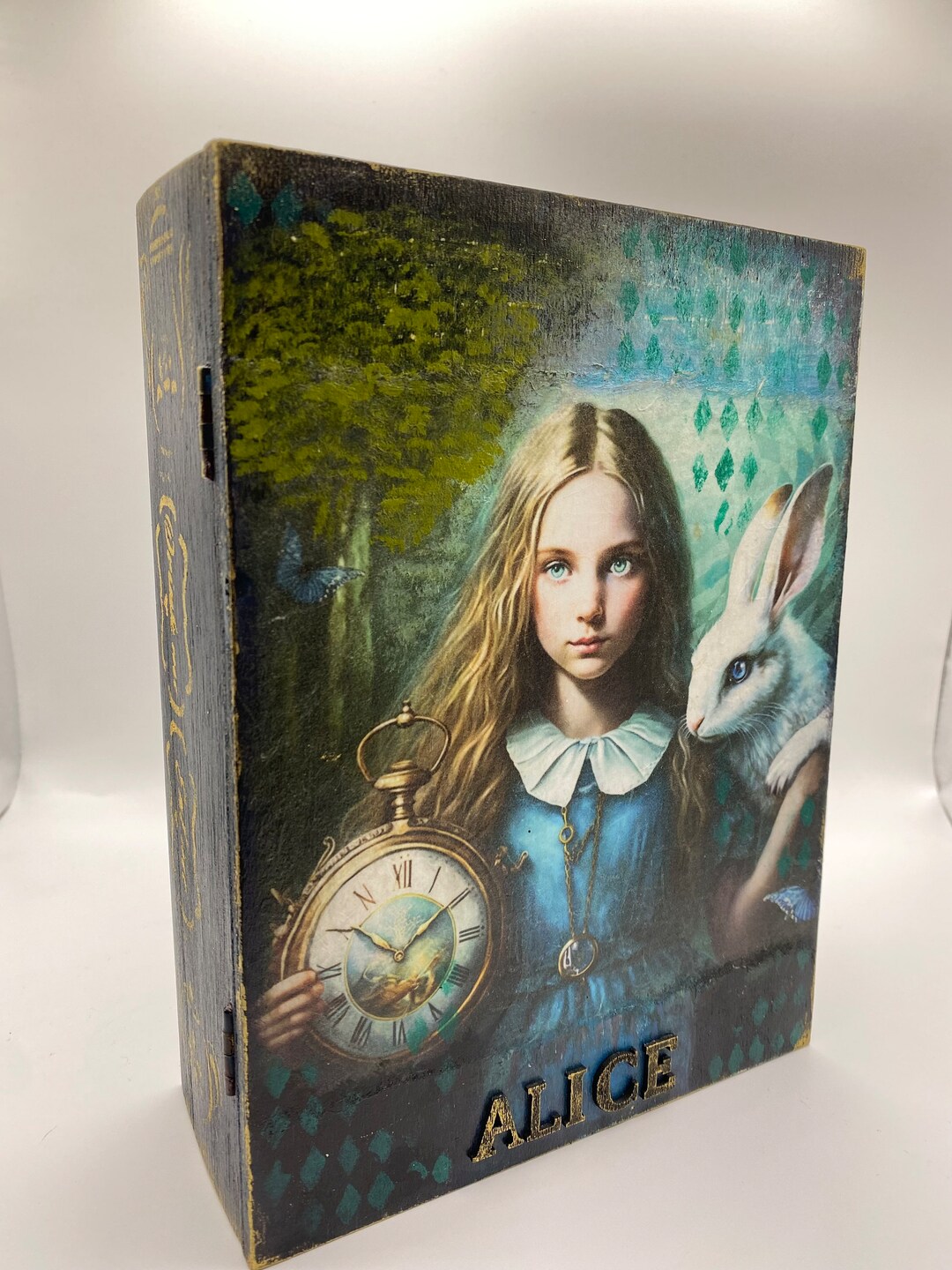 Vintage Style Alice Box , Old Style Box - Etsy