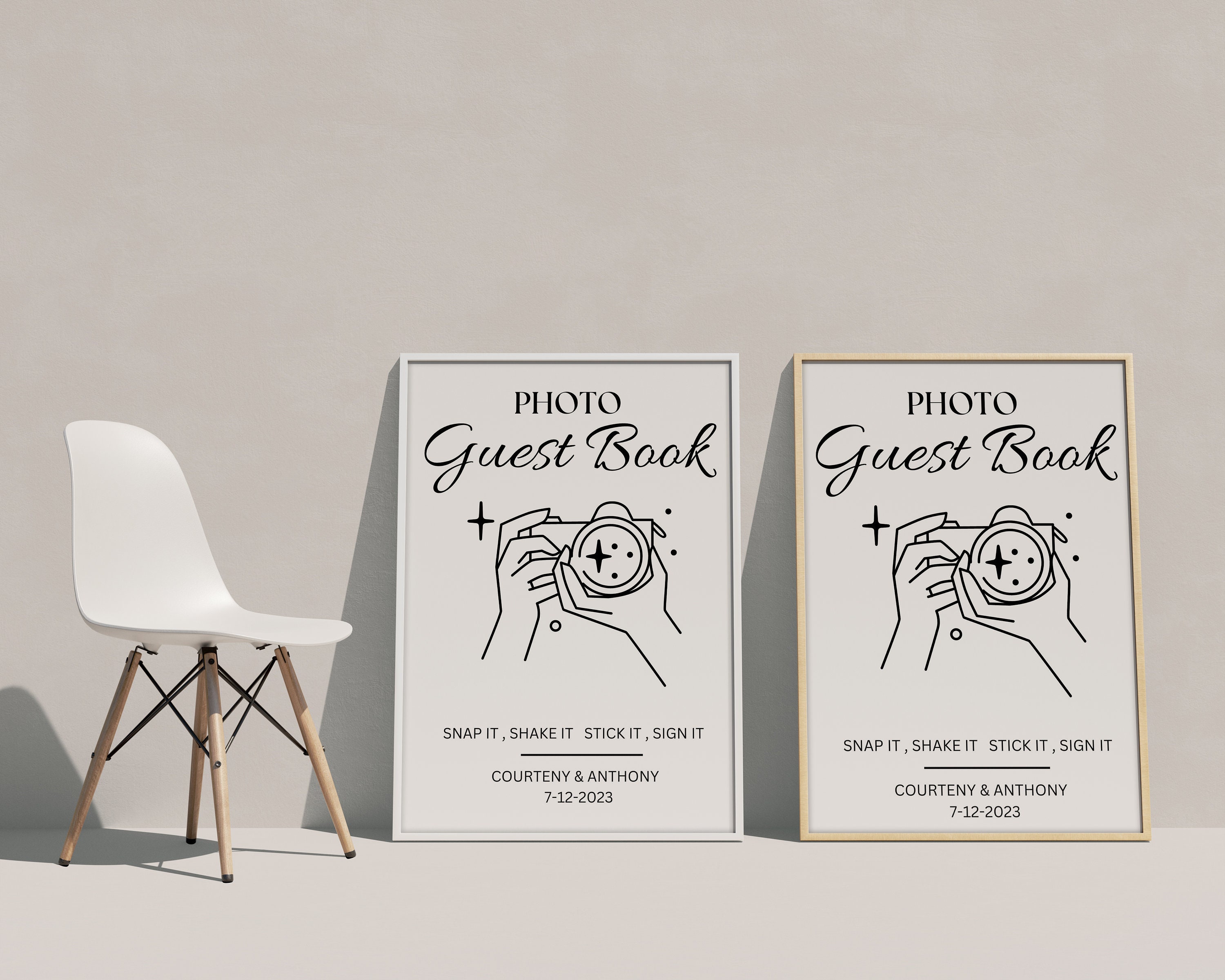 Photo Guest Book Photo Guest Book Sign Photo Guest Book Wedding Photo ...