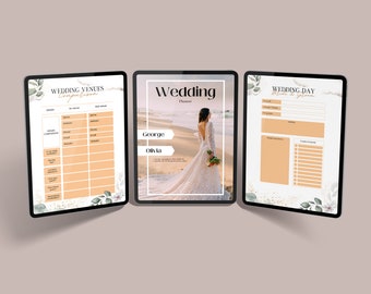 Wedding Planner Printable Digital Wedding Planner Printable Wedding ...