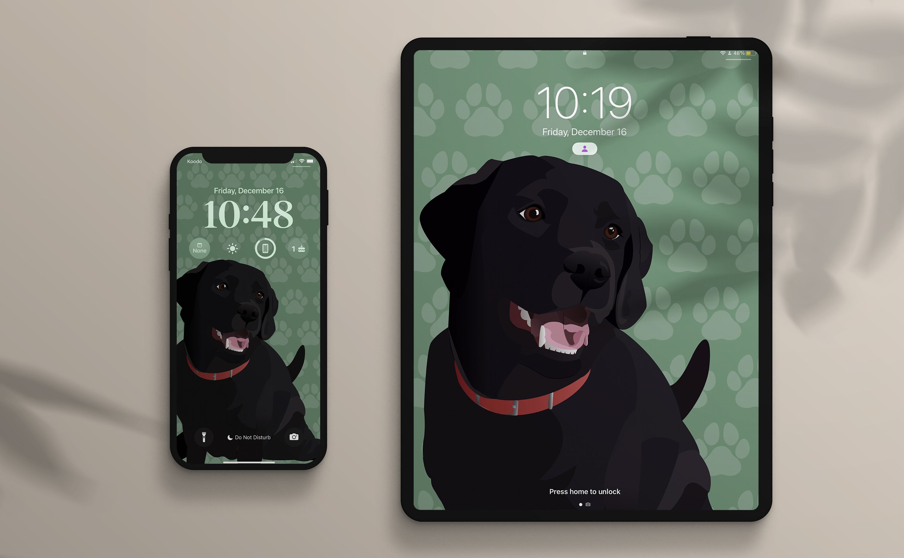 Black Lab Cellphone Wallpaper Background. Digital Download Labrador ...
