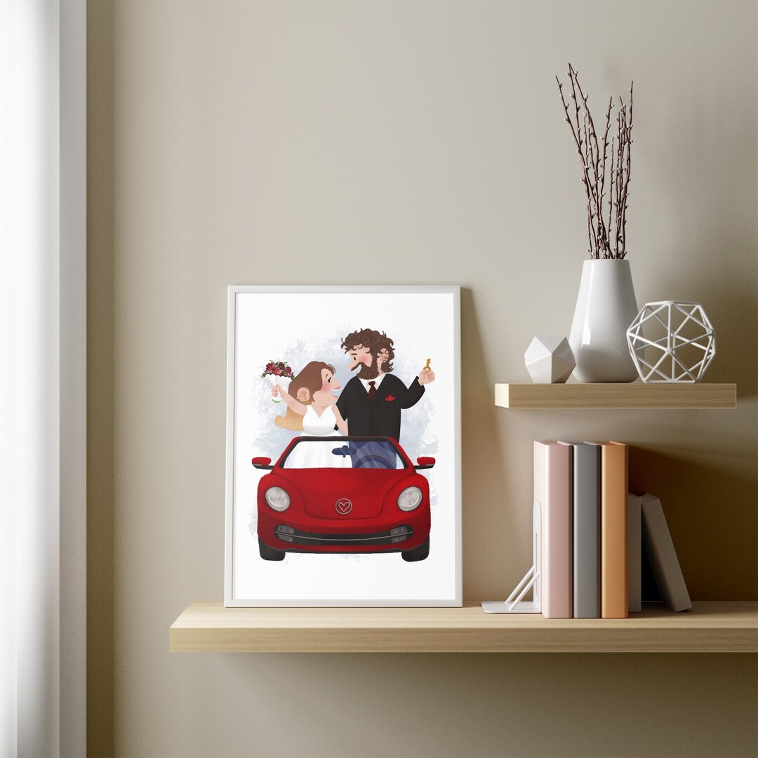 Custom Family Cartoon Portrait Digital Download. Drawing From - Etsy