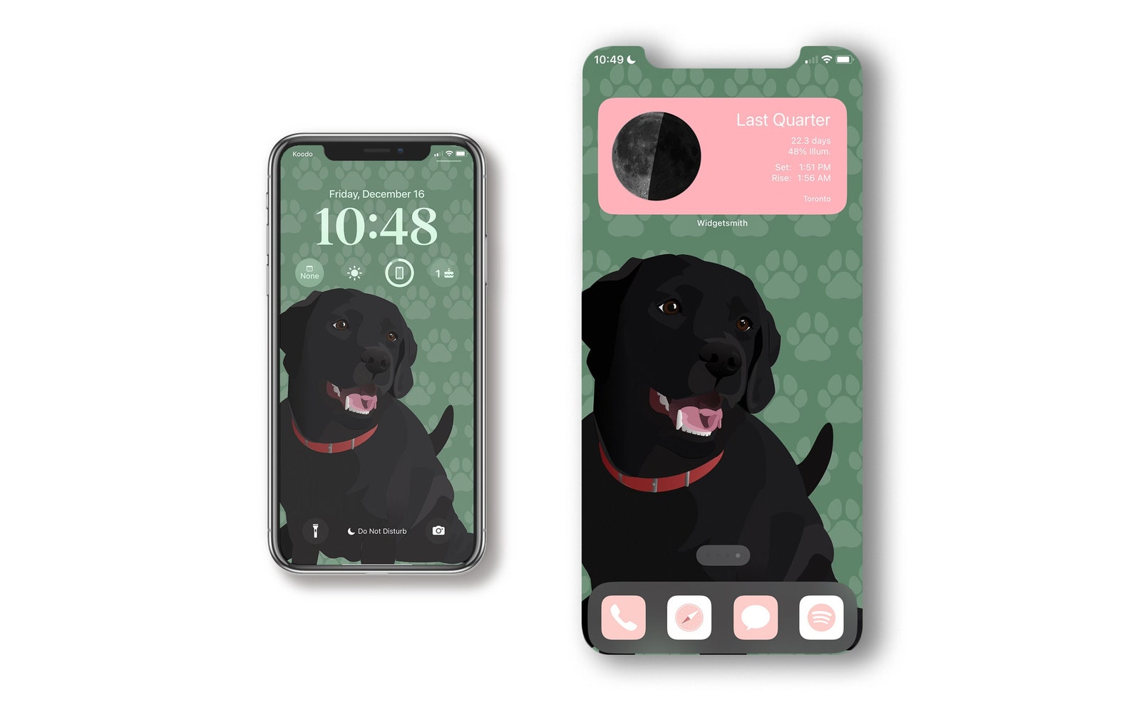 Black Lab Cellphone Wallpaper Background. Digital Download Labrador ...