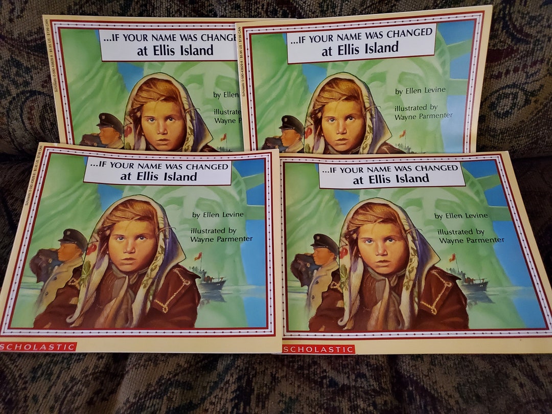 If Your Name Was Changed at Ellis Island by Ellen Levine 4 Book Set - Etsy