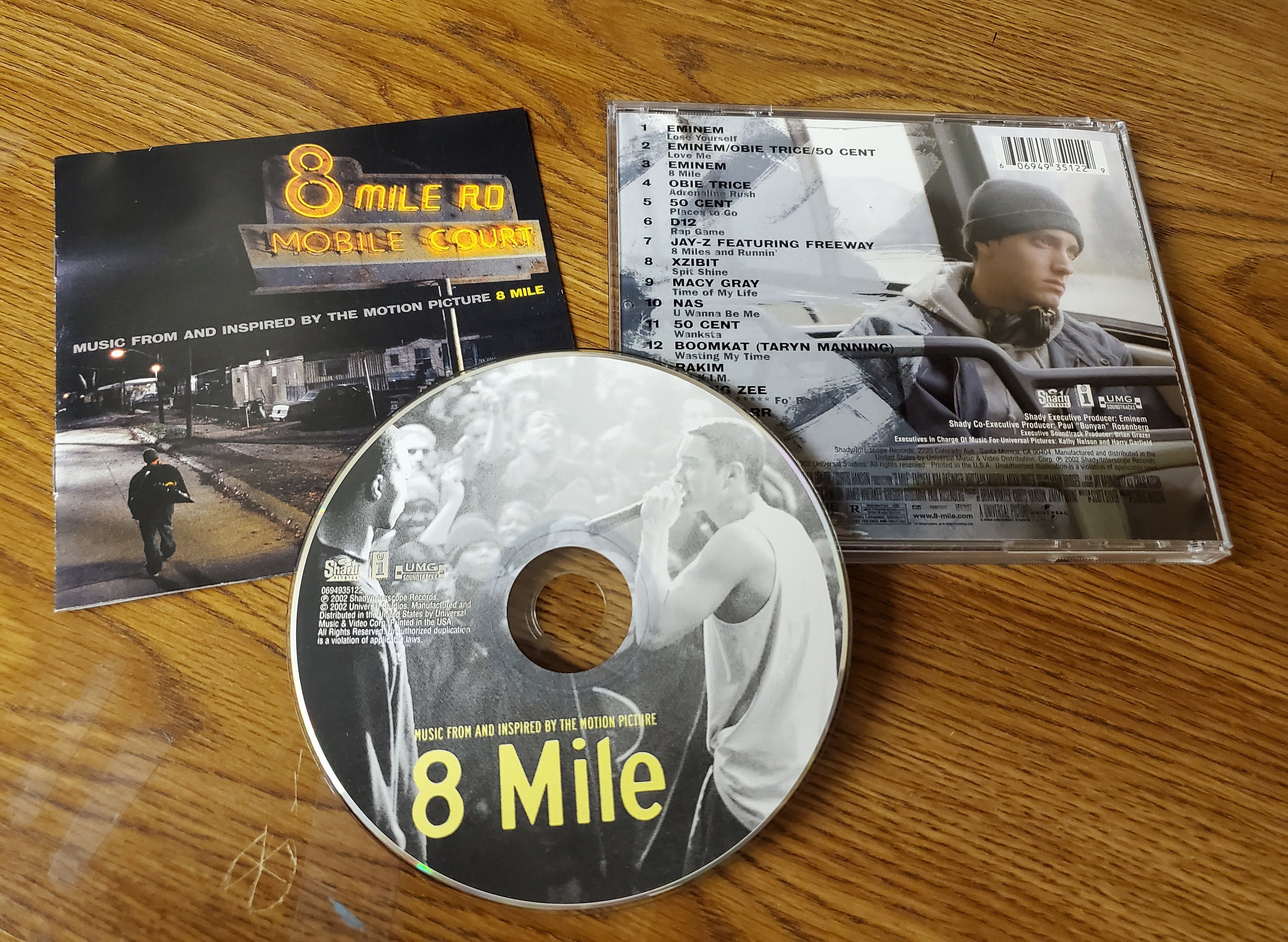 8 Mile Movie Soundtrack CD - Etsy