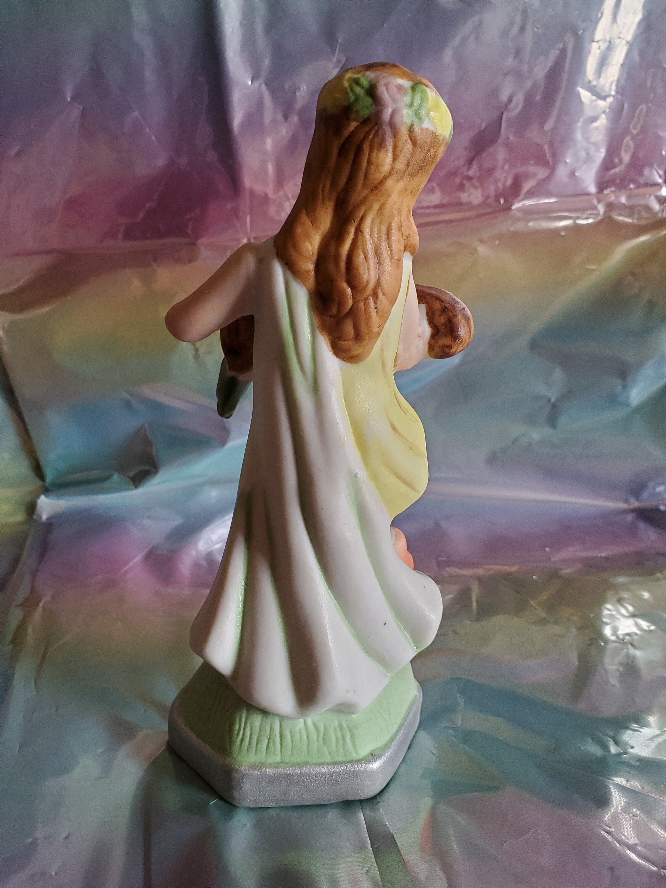 Vintage and Rare Cornucopia Girl Figurine - Etsy