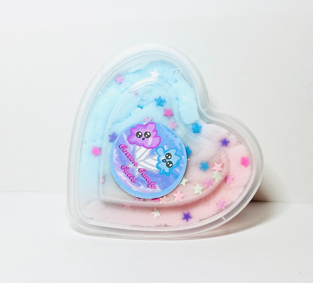 Cotton Candy Clouds Slime (scented Cotton Candy) - Etsy