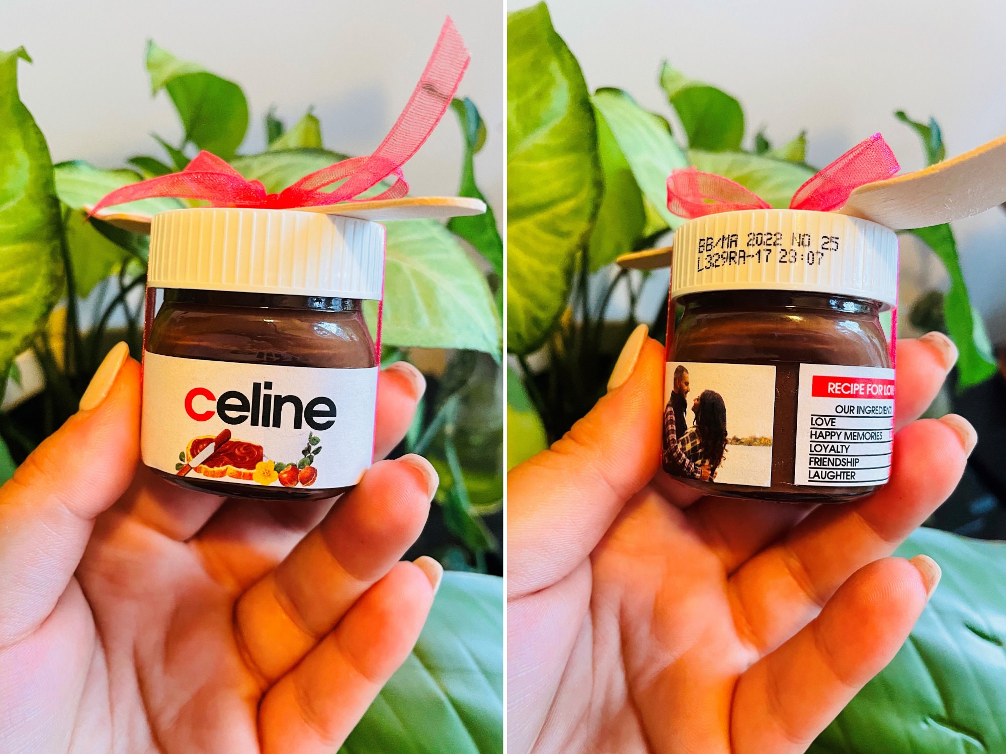 Easily Customizable Nutella Label Template - Etsy UK