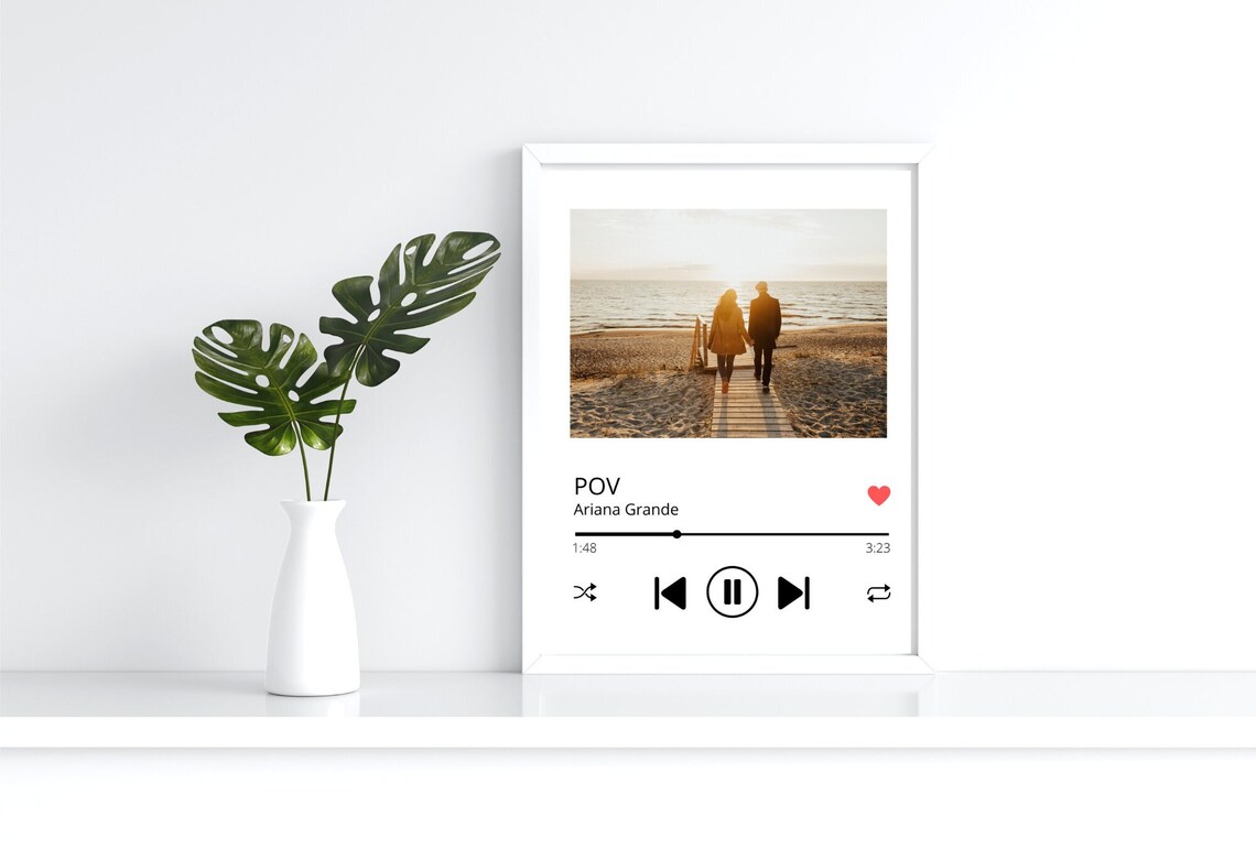 Printable Personalized Spotify Song Sheet - Etsy
