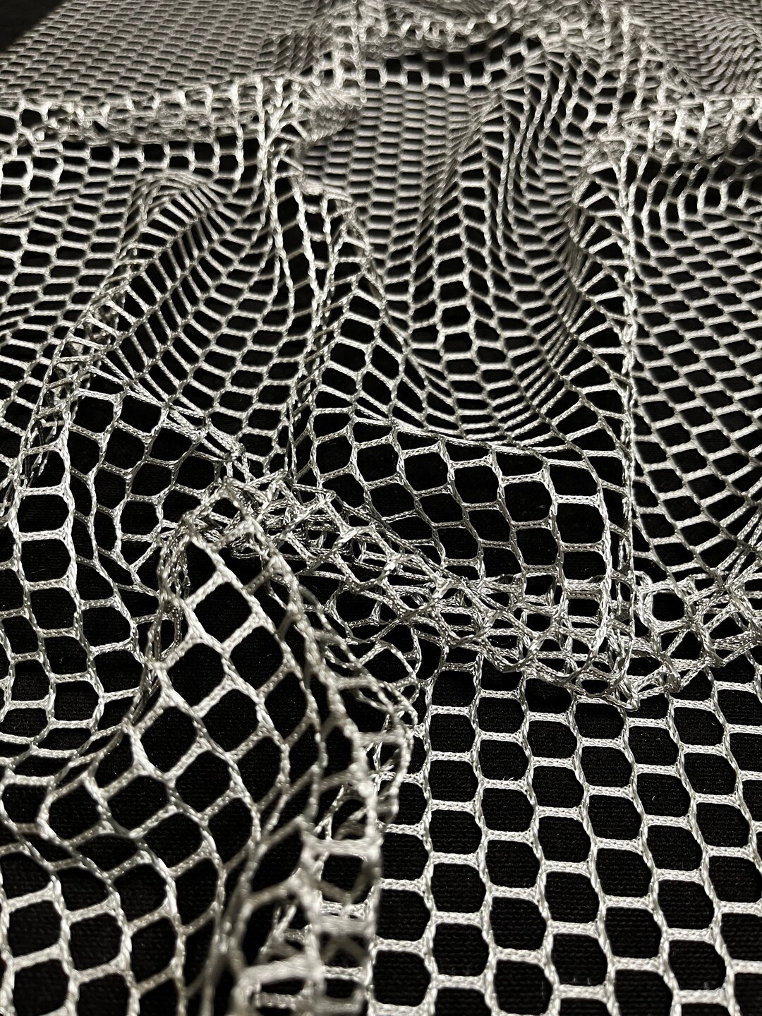 Custom Size White Mesh Sheer Curtains, 12 Color Options, Luxury Home ...