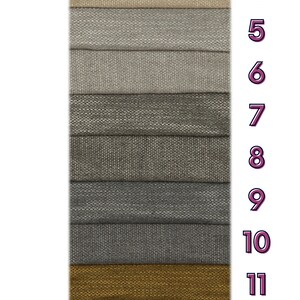 High Quality Custom Linen Window Curtain, 16 Color Options, Dining Room ...