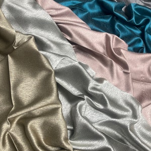 Custom Size Silky Luxury Gold Home Decor Curtains, Soft Viscose Drapery ...