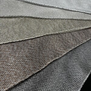 Custom Luxury Shiny Mesh Sheer Curtains, Bright Home Decor Transparent ...
