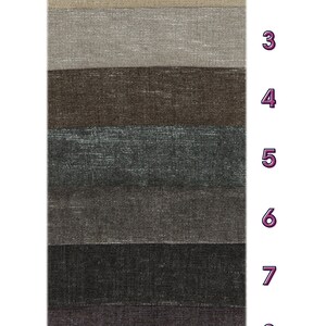 Modern Chenille Window Curtain Panels for Home Decoration, Color ...