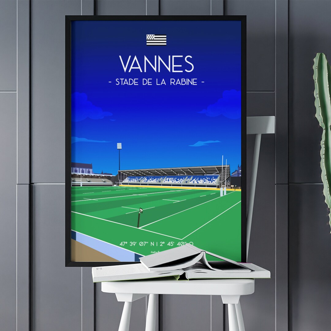 Vannes Rabine Stadium - Etsy