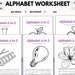 English Alphabet Tracing Worksheet, Alphabet Writing, Letter Worksheet ...