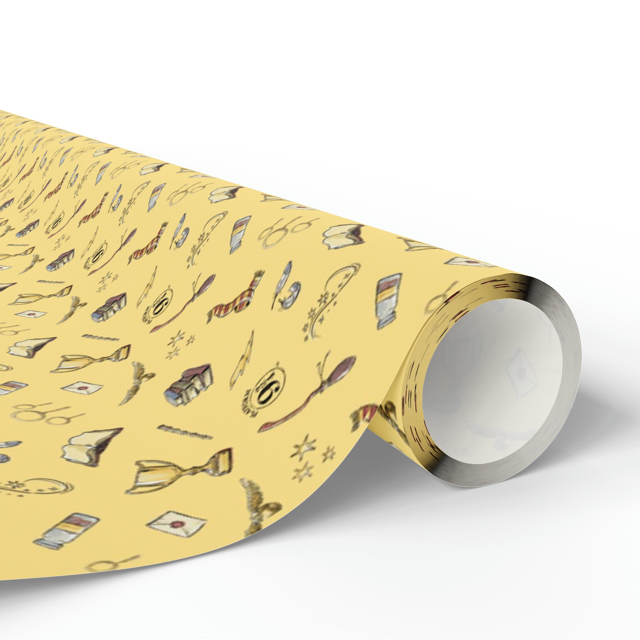 Magical Harry Potter Themed Wrapping Paper - Etsy