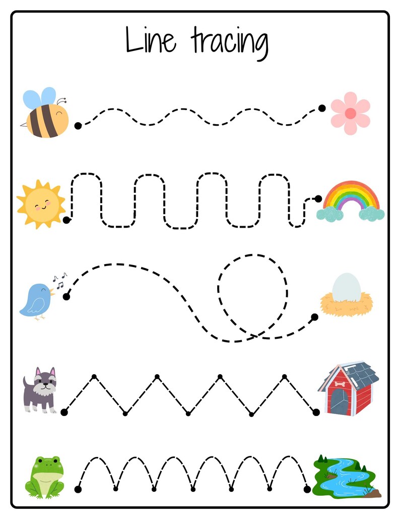 Personalized Preschool Morning Workbook - Ready for Kindergarten - Etsy