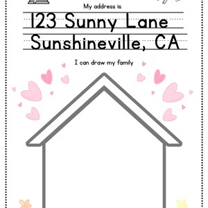 Personalized Preschool Morning Workbook - Ready for Kindergarten - Etsy