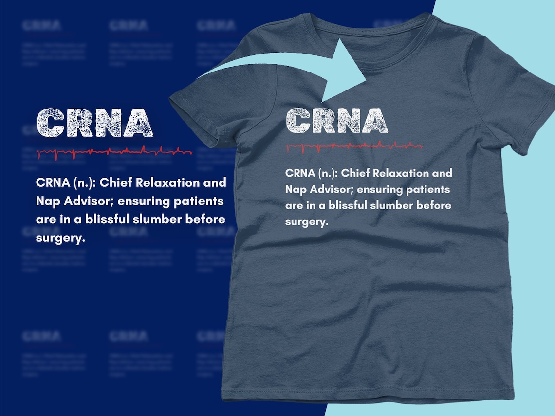 CRNA Definition SVG, Nurse Anesthetist Digital Art, Downloadable ...