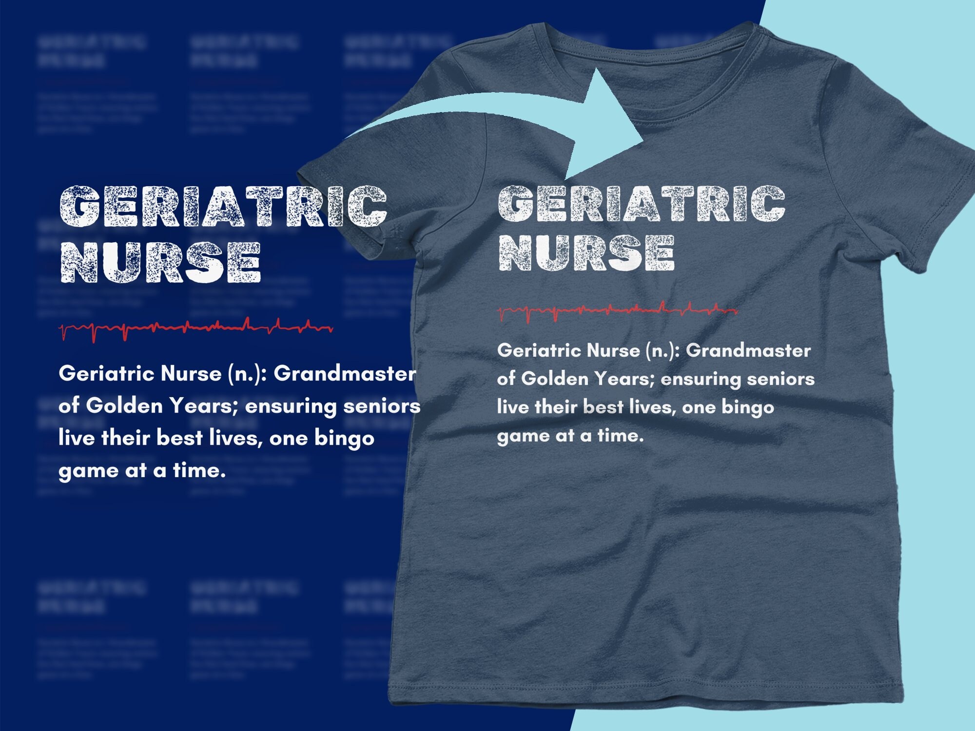 Geriatric Nurse Definition Digital Download for DIY Projects, Nurse ...