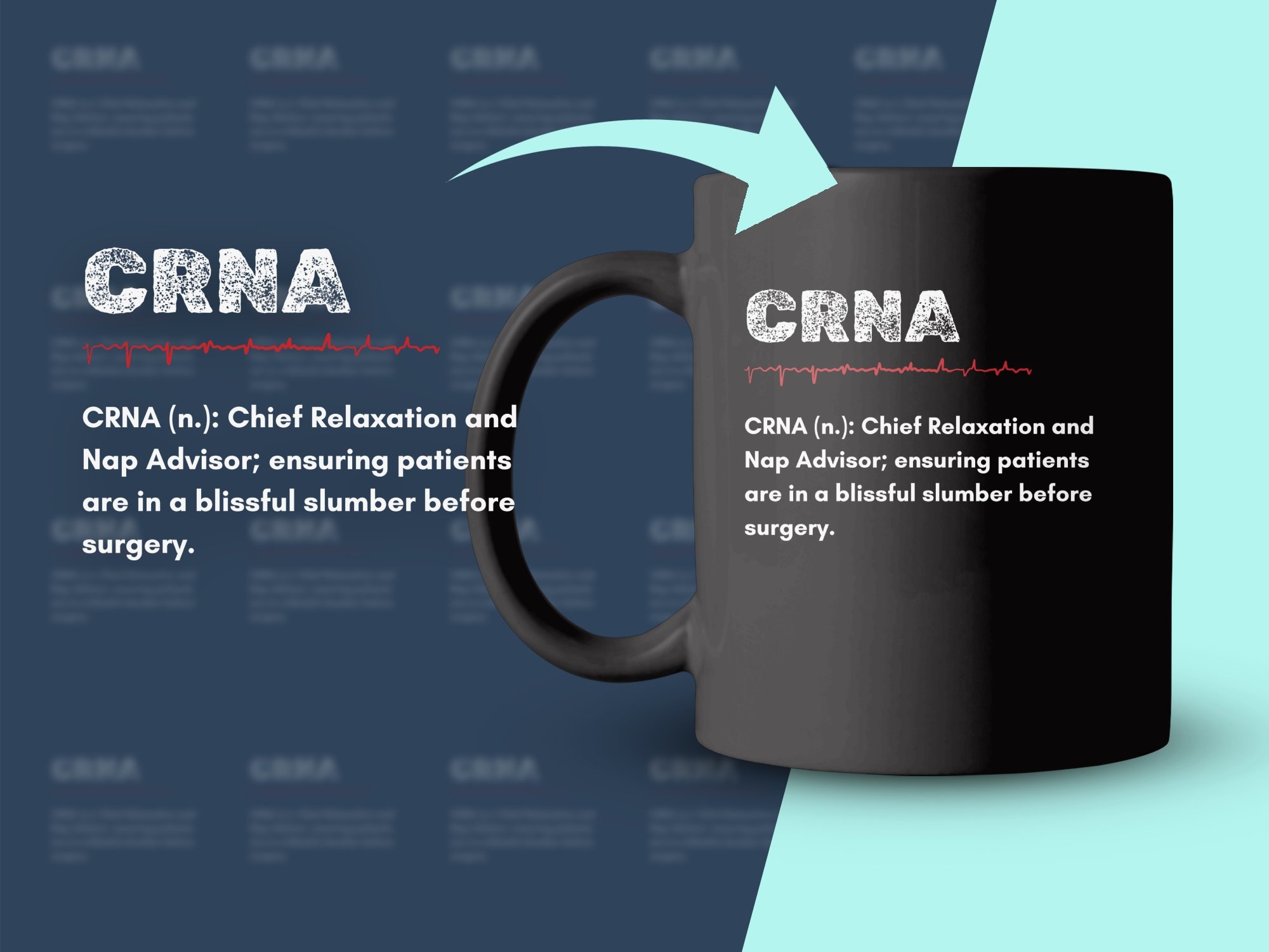 CRNA Definition SVG, Nurse Anesthetist Digital Art, Downloadable ...