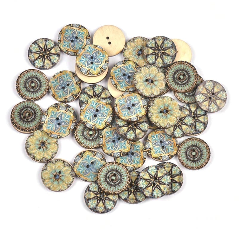 Bohemian Buttons - Etsy