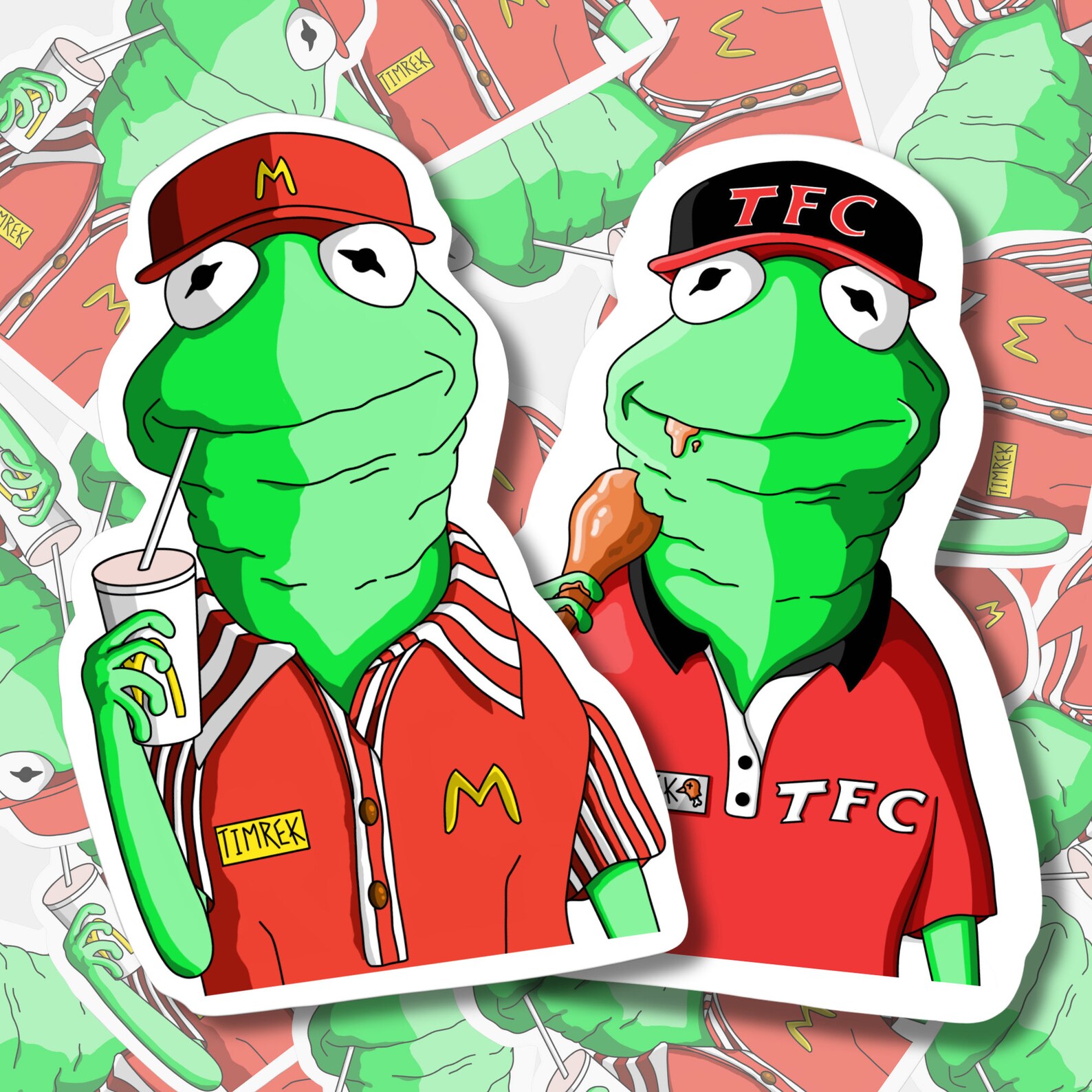 Timrek Inspired, Book Stickers, Customized Stickers, Die Cut Stickers ...