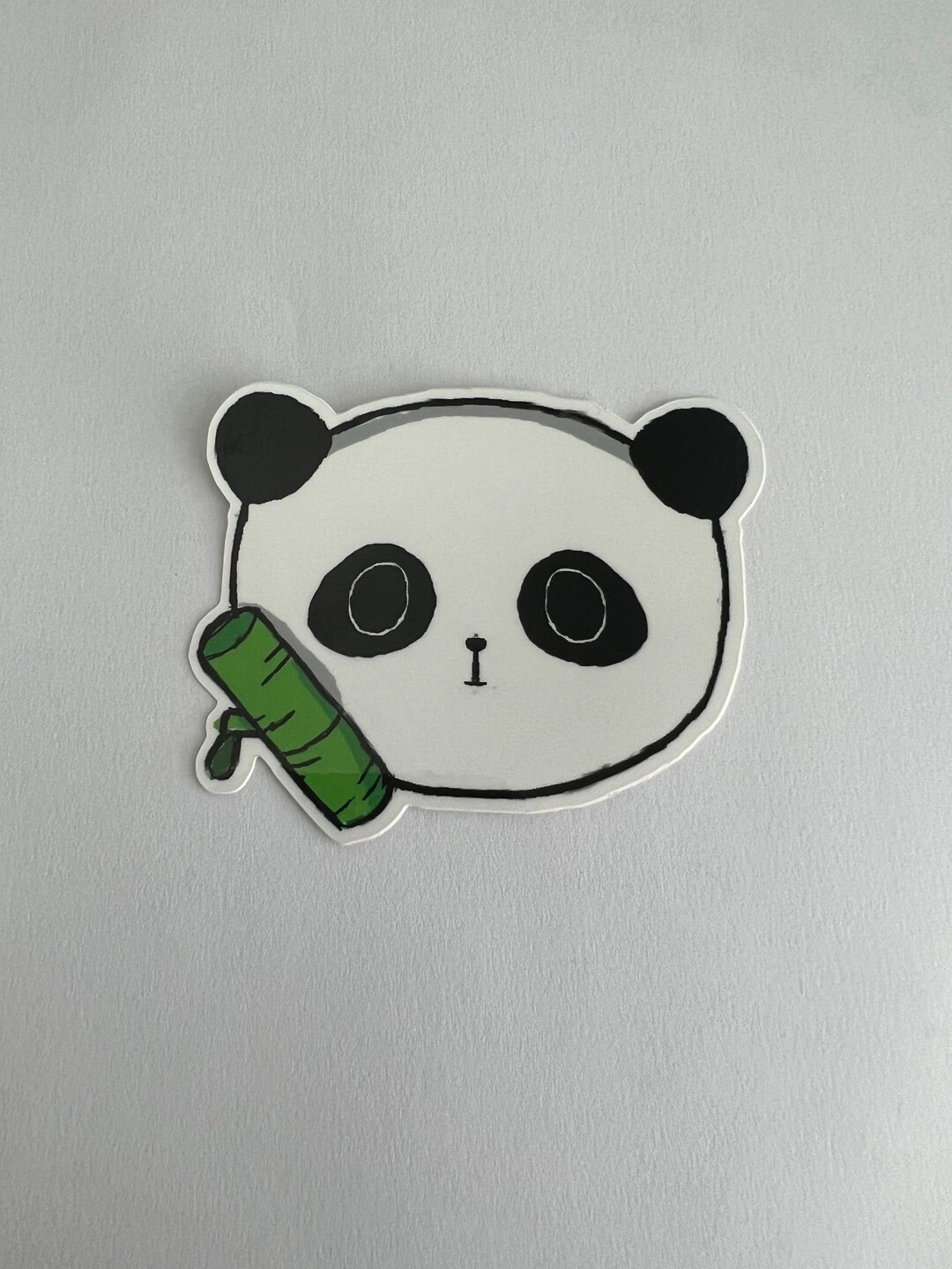 Bamboo Panda Vinyl Sticker - Etsy