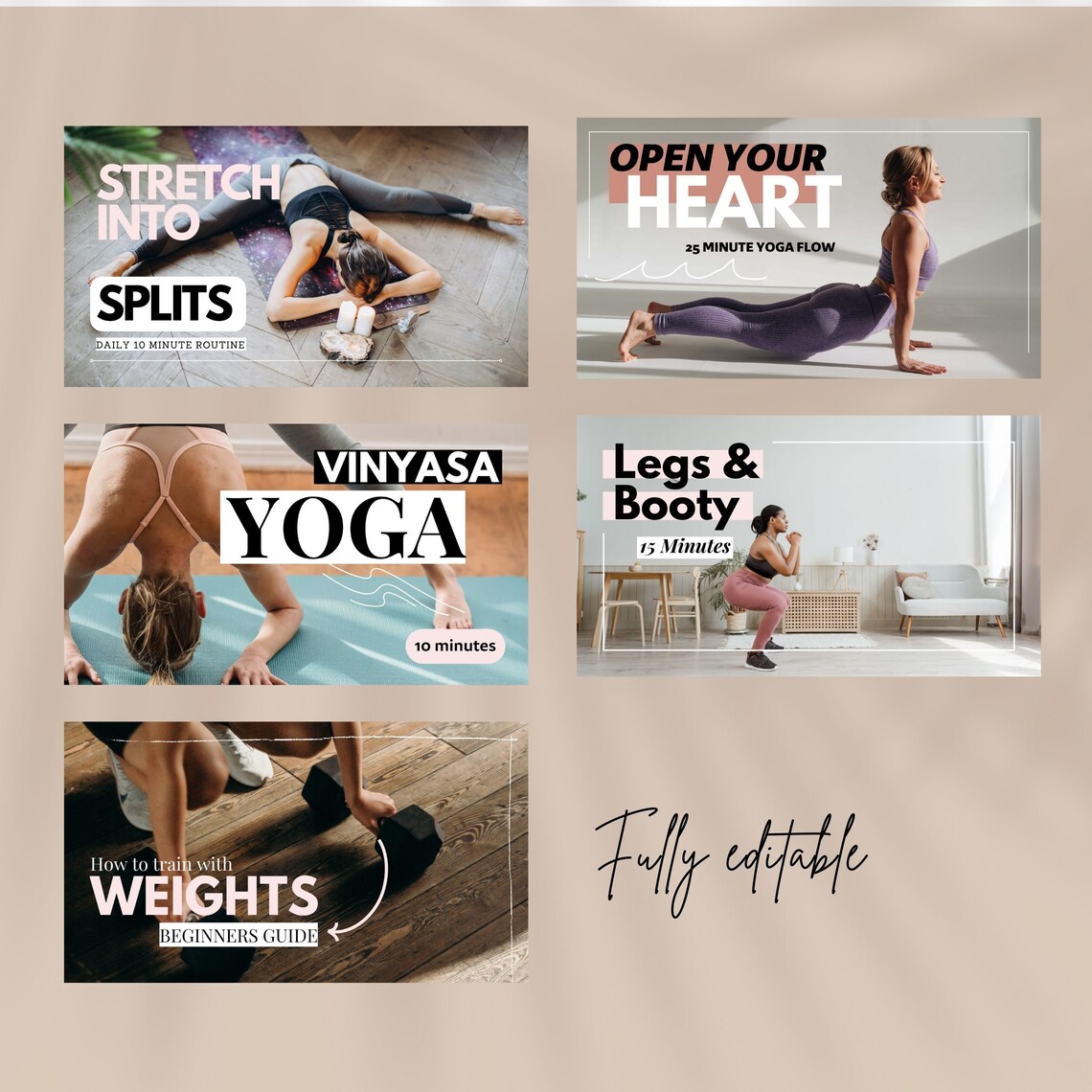 Youtube Branding Kit 12 Thumbnails Banners & Outro L Fully Editable ...