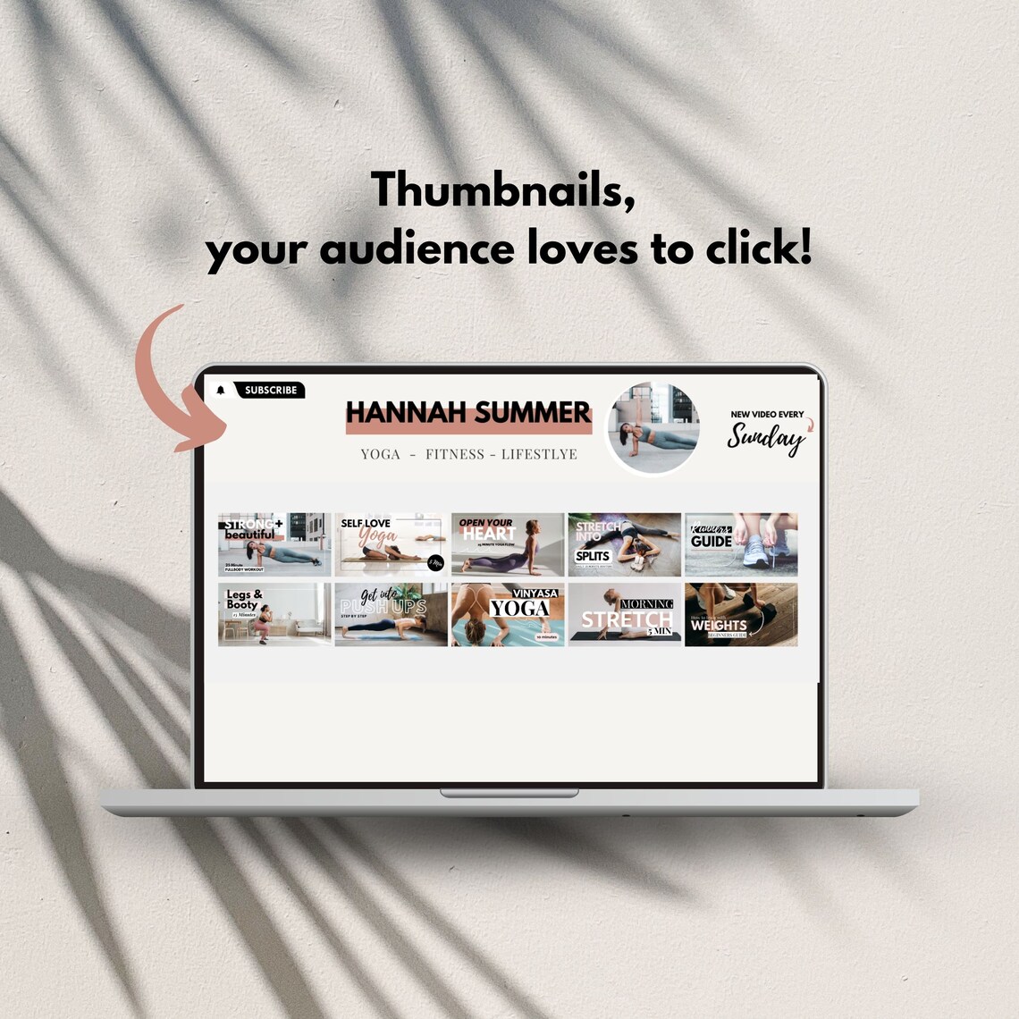 Youtube Branding Kit 12 Thumbnails Banners & Outro L Fully Editable ...