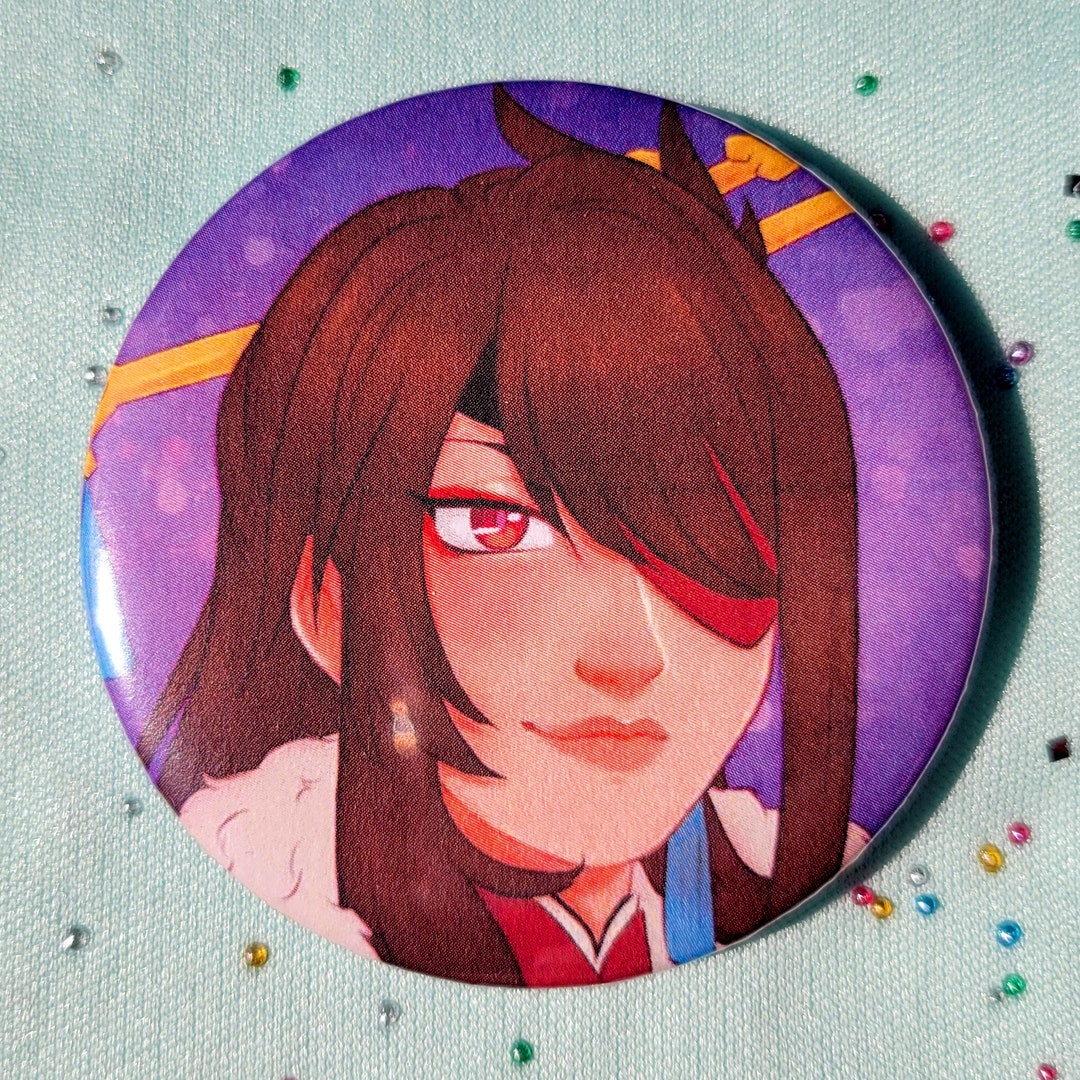 Beidou Genshin Impact 2.25" Pinback Button - Etsy