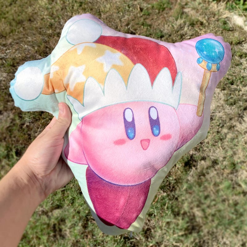 Kirby Pillow - Etsy