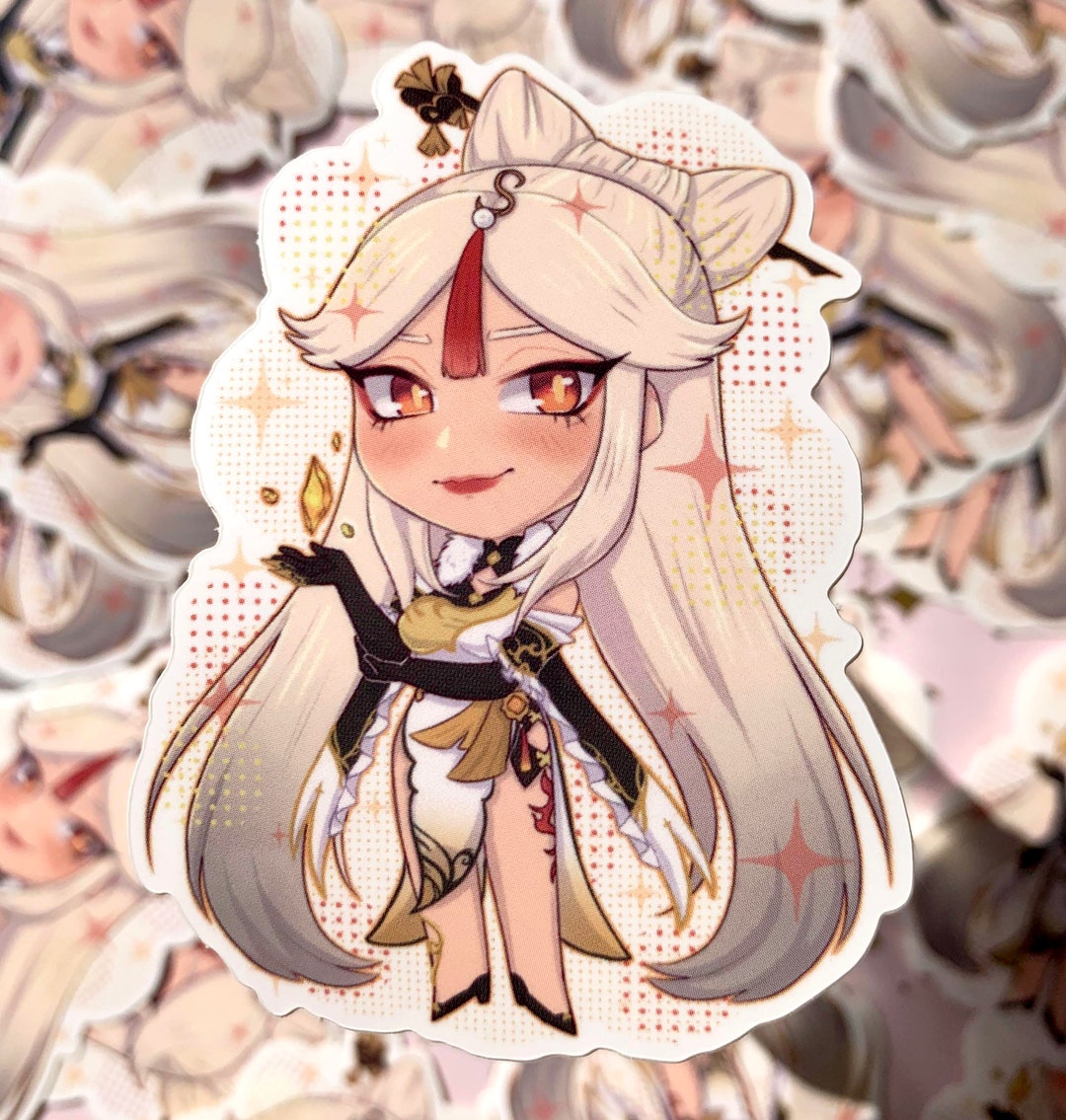 Ningguang Genshin Impact 3" Vinyl Sticker - Etsy
